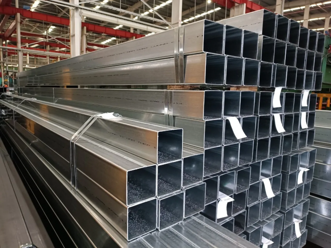 14 16 เกจท่อเหล็กอาบสังกะสี ISO Certificate 1000mm